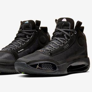 Nike | Shoes | Mens Nike Air Jordan Retro 34 Black Cat | Poshmark